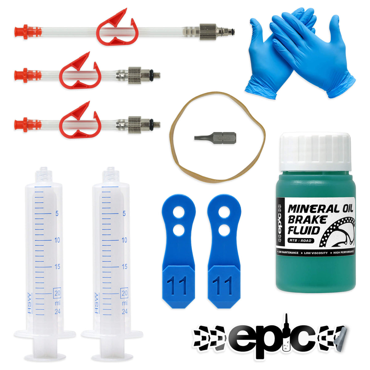 Bleed Kit for SRAM Mineral Oil Brakes (Maven/Motive/DB8) – Epic Bleed ...